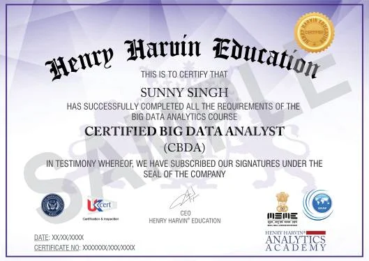 Big Data Analytics Course Certification- Henry Harvin®